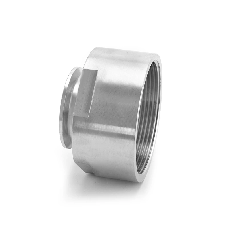 Sanitary Stainless Steel 22MP Female Clamped Adapter - J&O
